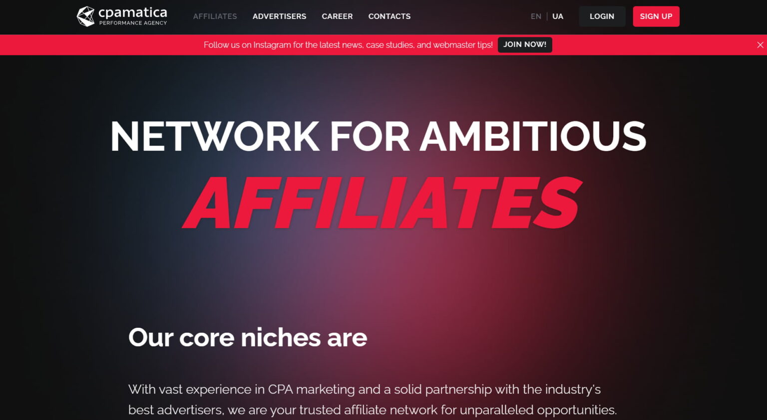 10 Best Dating CPA Networks for Affiliates in 2025 - Affroom