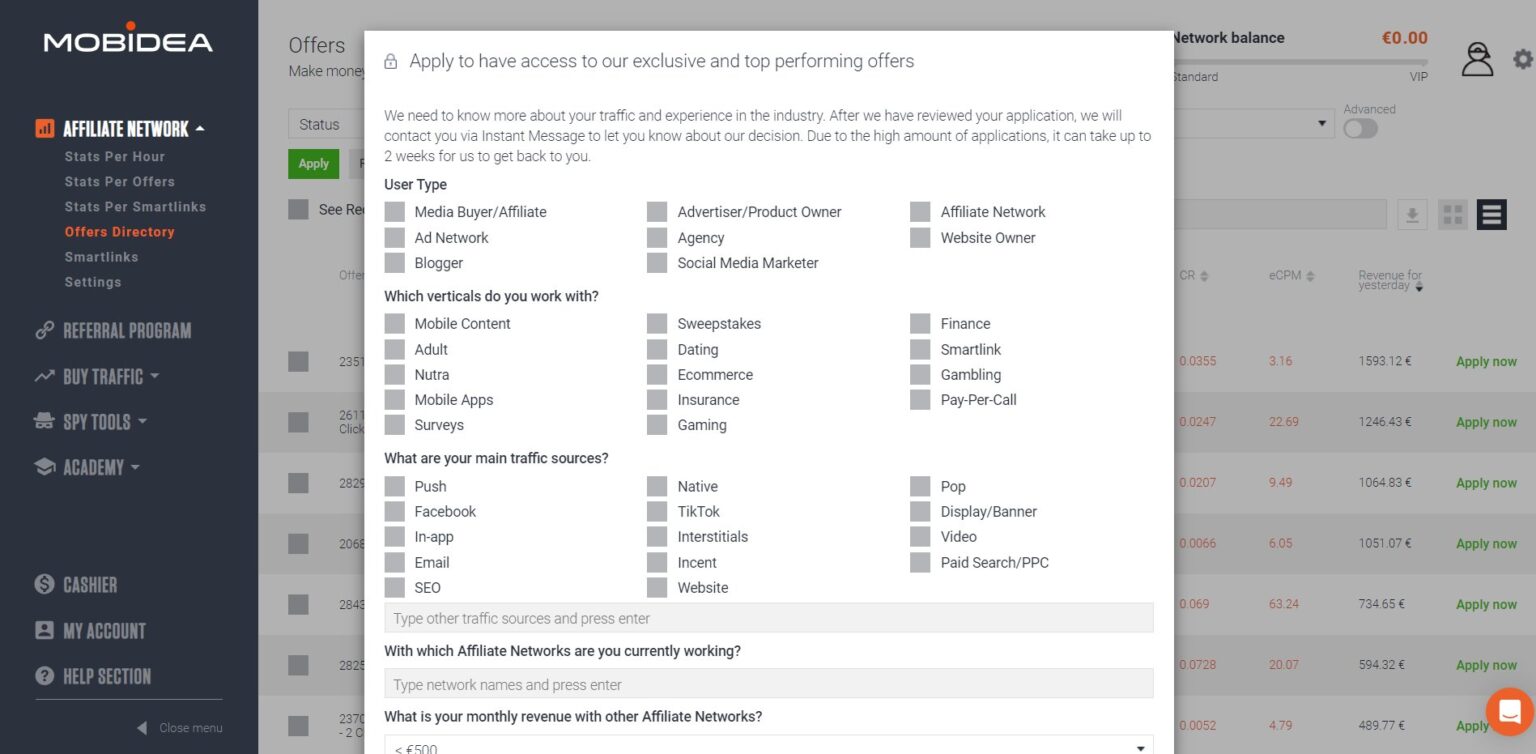 Mobidea Review in 2025 - Affroom