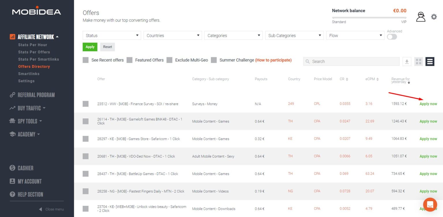 Mobidea Review in 2025 - Affroom