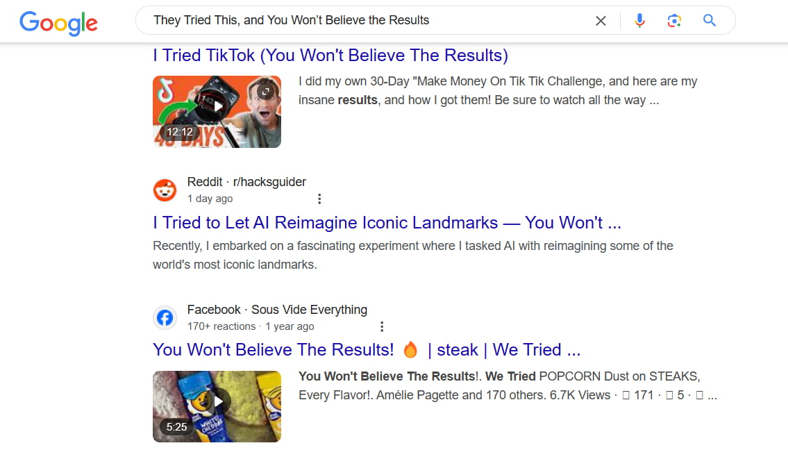 Best Сlickbait Ads Examples, Ideas and Creatives - Affroom