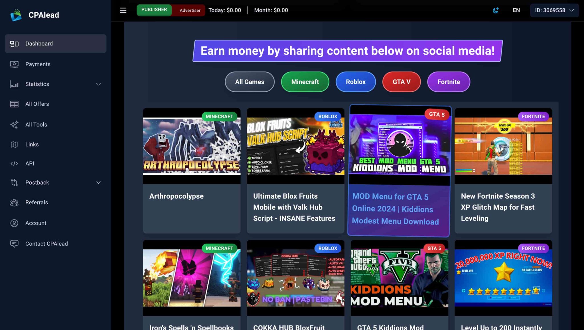 CPAlead CPA Network Review in 2025 - Affroom