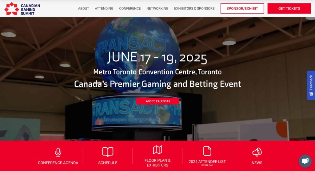Canadian Gaming Summit 2025 - iGaming Event in Canada - Affroom