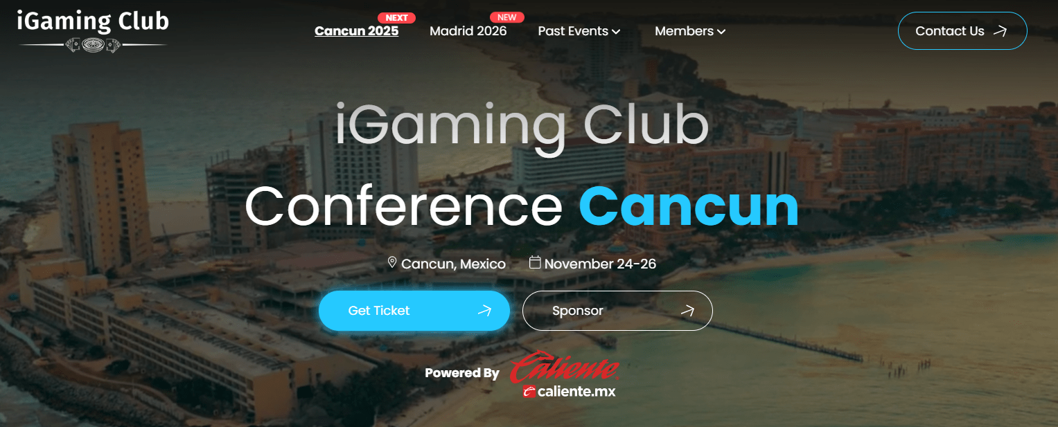 Upcoming iGaming Club Conference Cancun 2025 - Affroom